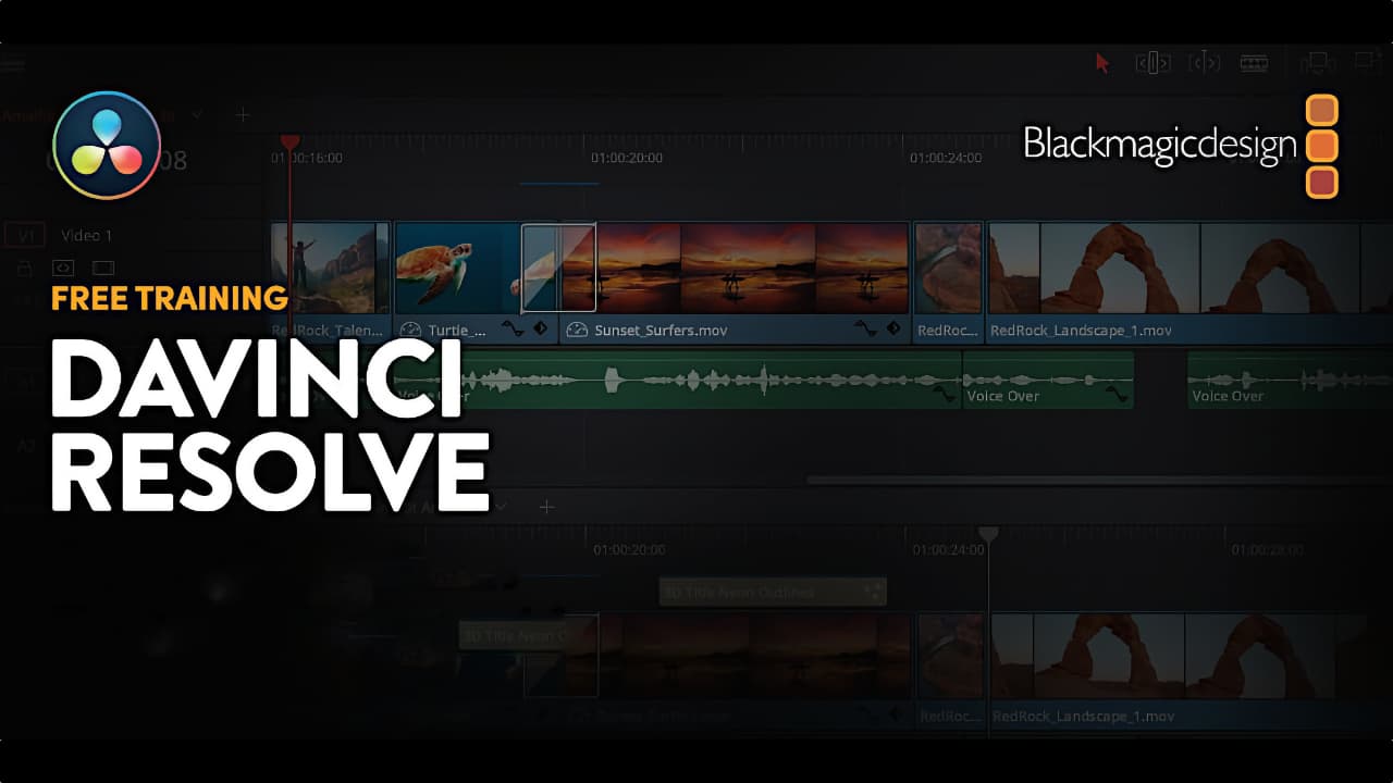 Free DaVinci Resolve Training Webinars